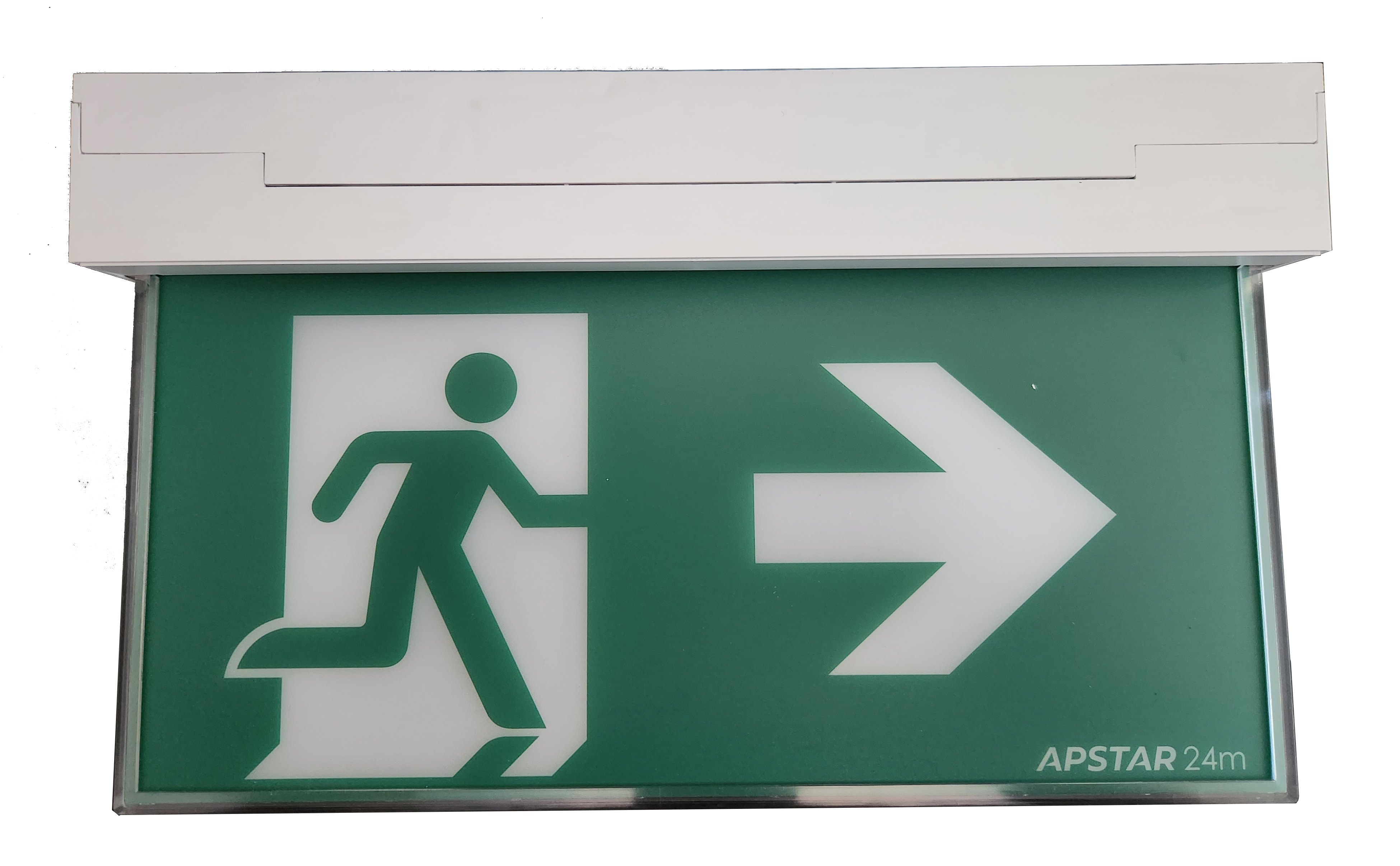 50% Off - Blade Exit Sign Lithium Emergency Light Wall and Ceiling mou ...